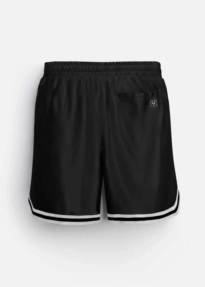 Quần Short Thun Vải Shiny Ít Nhăn The No Style 158 Đen YAME VN – YaMe.vn