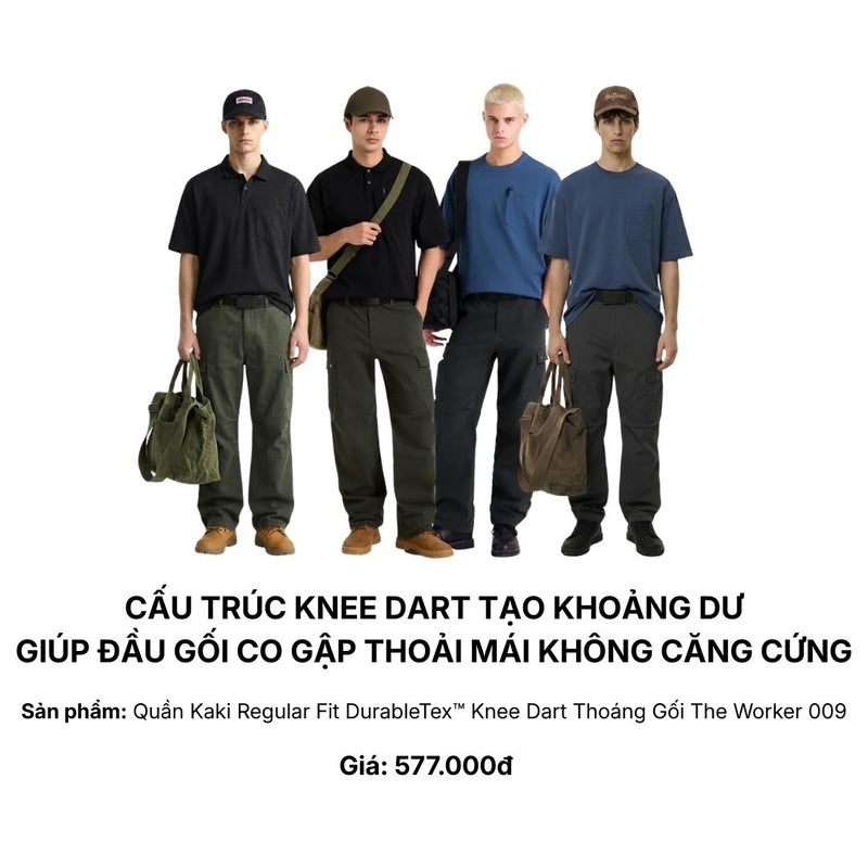 Quần Kaki Nam | Vải Bền Màu, Dáng Slim/Regular | YaMe – YaMe.vn